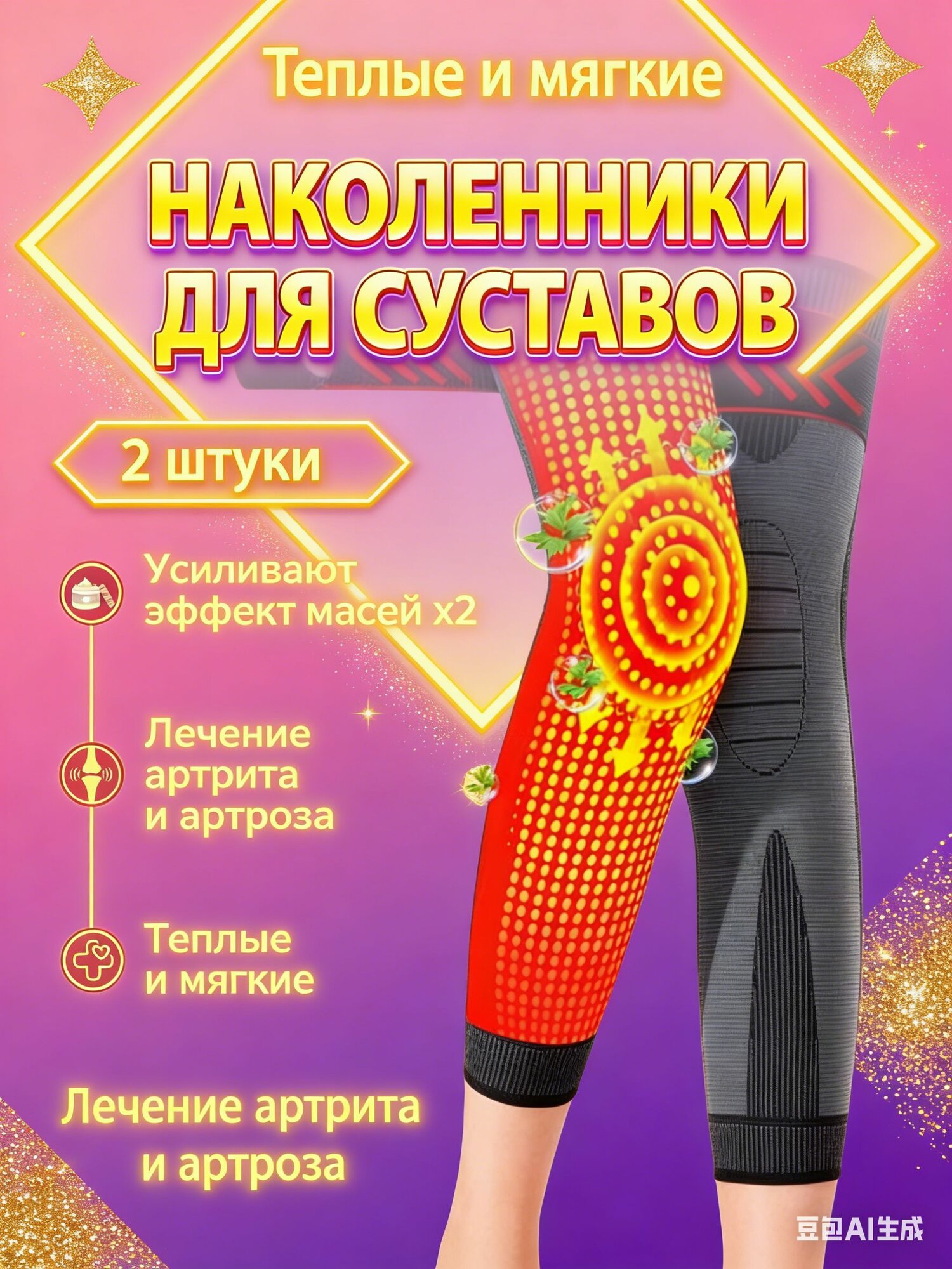 Наколенники для лыж