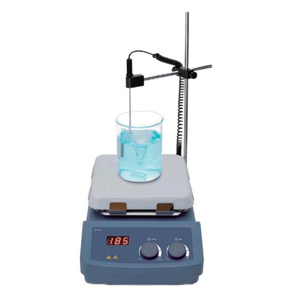 DLAB MS7-HP550-S Магнитная мешалка до 10 л, 0-1500 об/мин, с нагревом до 580С MS7-HP550-S