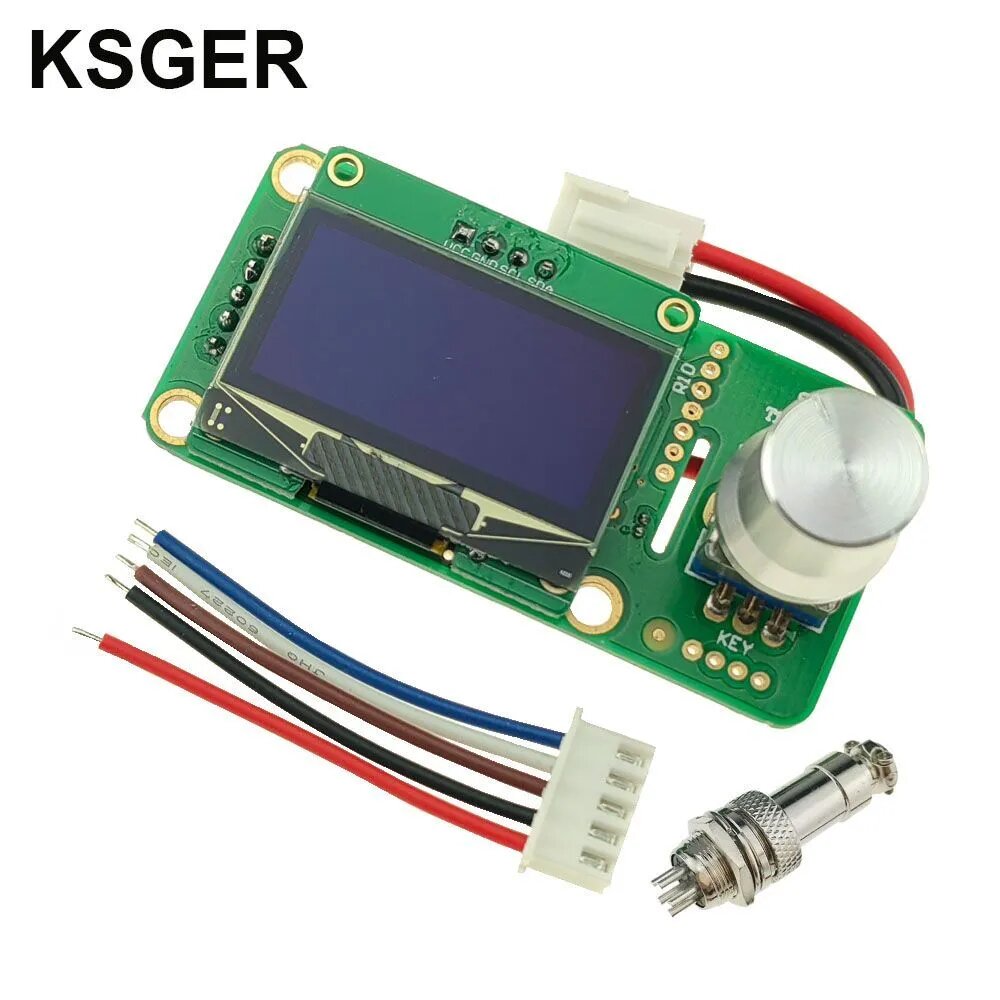 KSGER T12 Регулятор температуры паяльника STM32 V2.1S Сварочный инструмент Электронный хвостовой удар сна