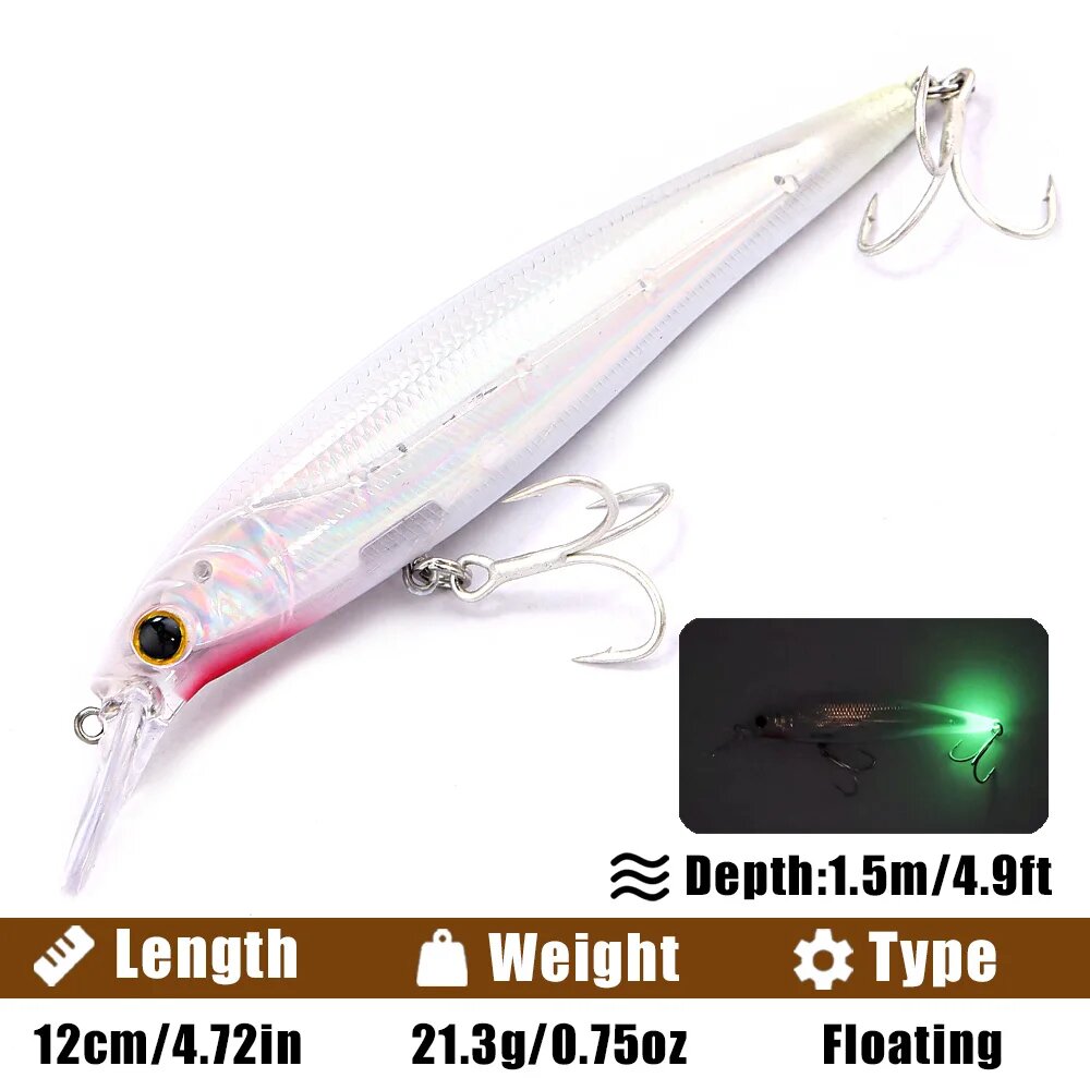 B&U Джеркбейт для морской рыбалки white