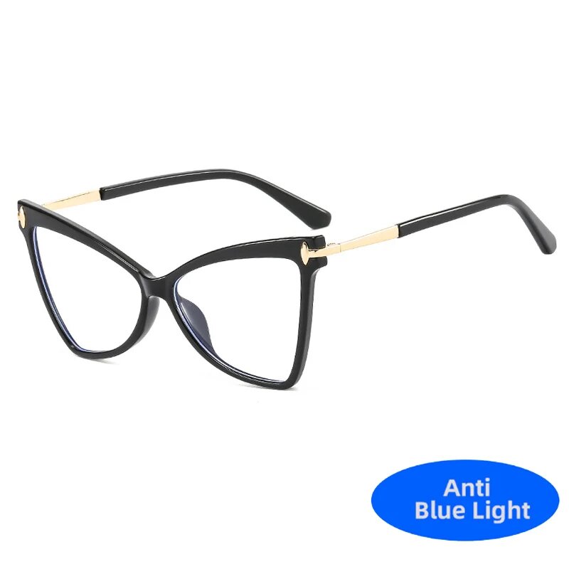 Черные очки Cat Eye TR90