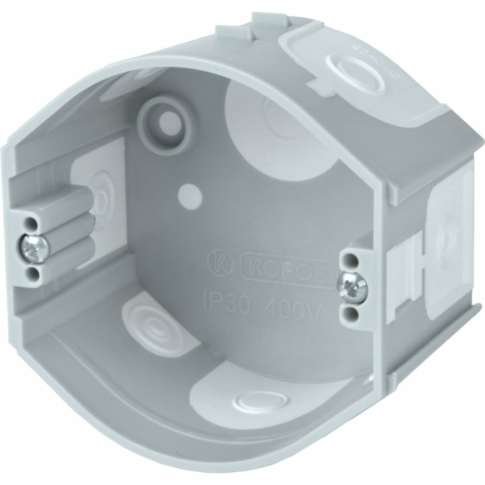 Установочная приборная коробка герметичная KP 68/D Electro 73x45 для твердых стен и горючих оснований IP30 KP 68 D (KA) компл. 10 шт KOPOS KP 68/D_KA