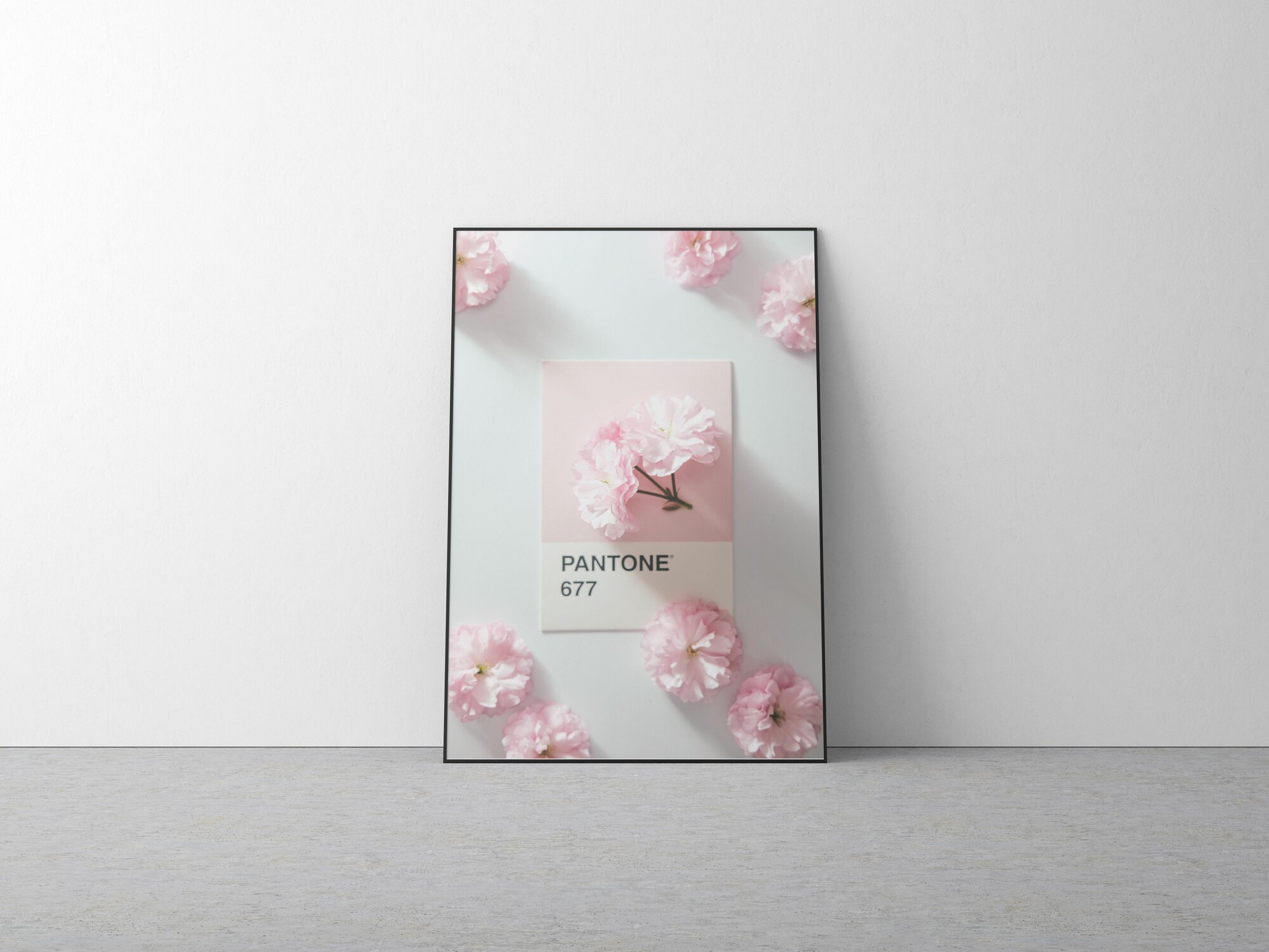 Постер интерьерный, минимализм, "PANTONE 677", 30х40 см, в тубусе