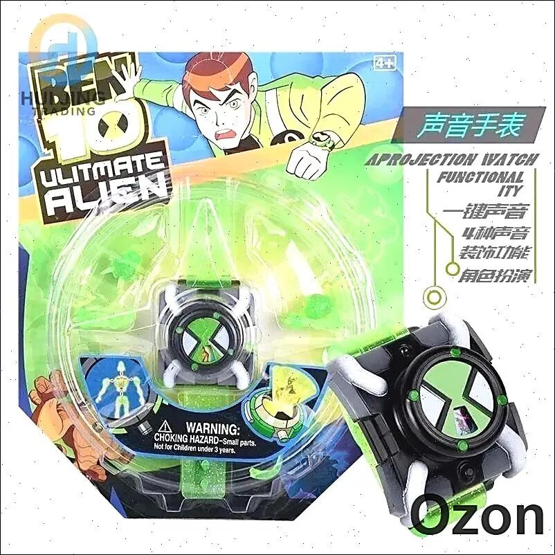 Интерактивная игрушка Часы Бен 10 Омнистрайк (звук, свет) Ben 10 Watch Omni-Scop Omnitrix 76956