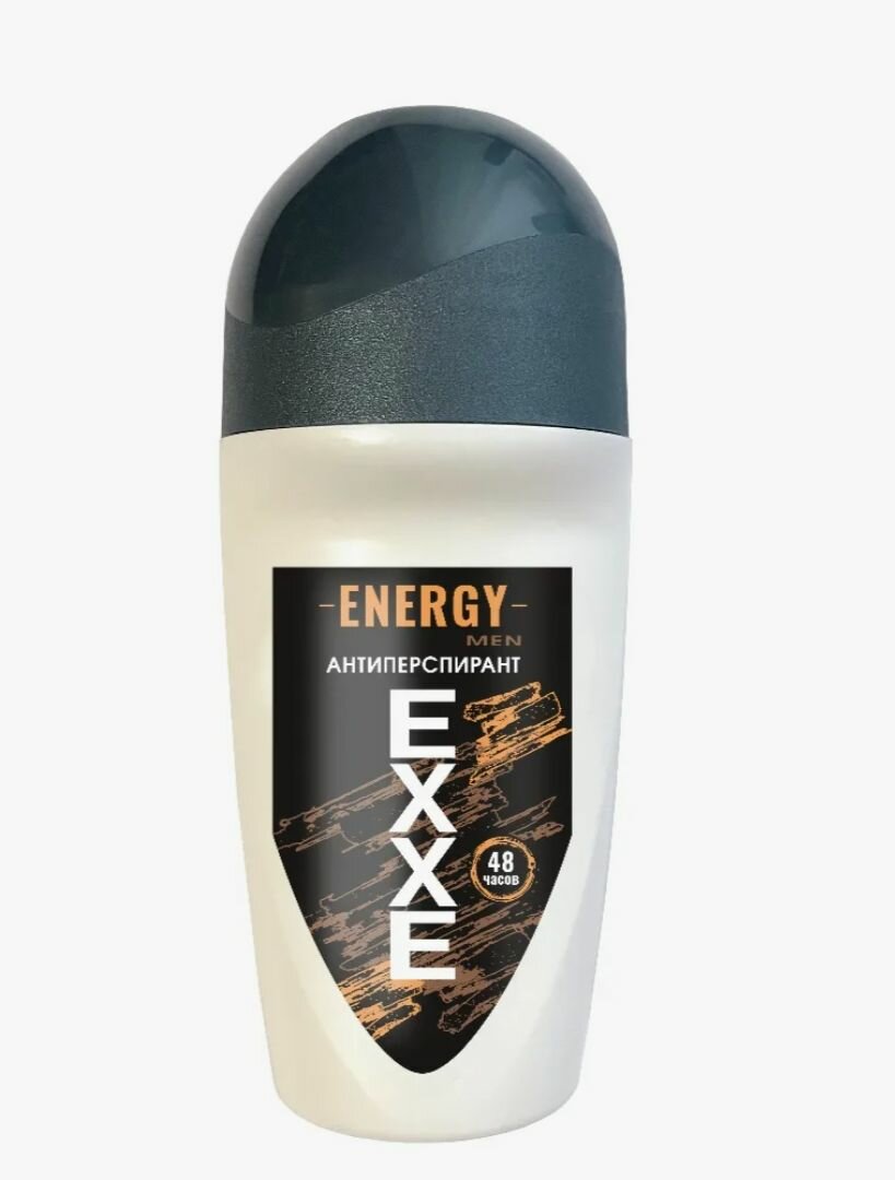 Дезодорант мужской EXXE ENERGY "Энергия и сила", антиперспирант, 50 мл
