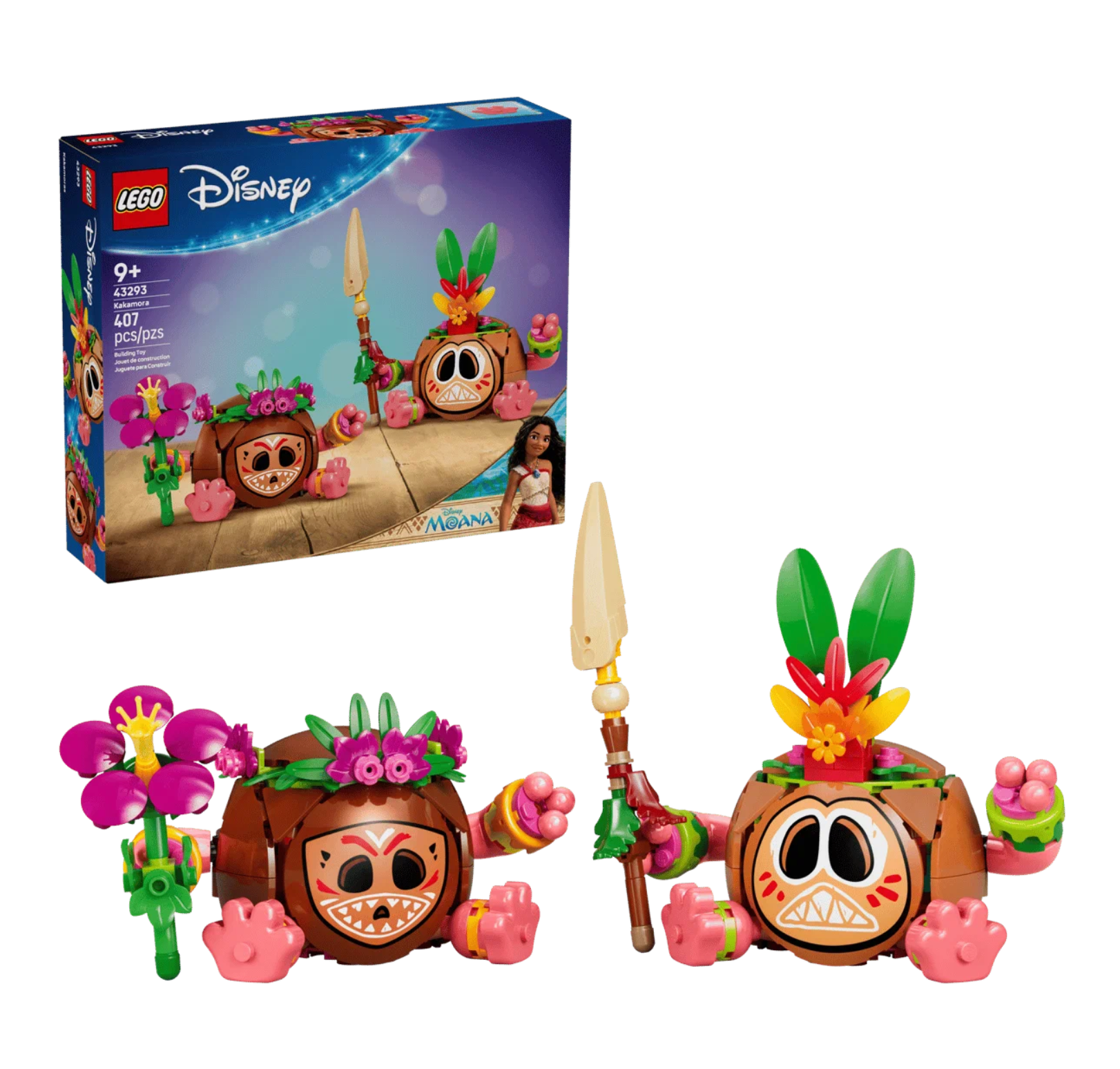 Конструктор LEGO Disney 43293 Моана - Какамора, 9+, 407 дет.