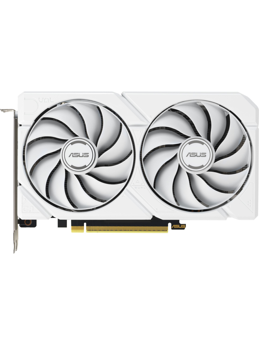 Видеокарта Asus PCI-E 5.0 DUAL-RX9060XT-16G-WHITE AMD RX9060XT 16Gb 128bit GDDR6 2620/20000 Ret