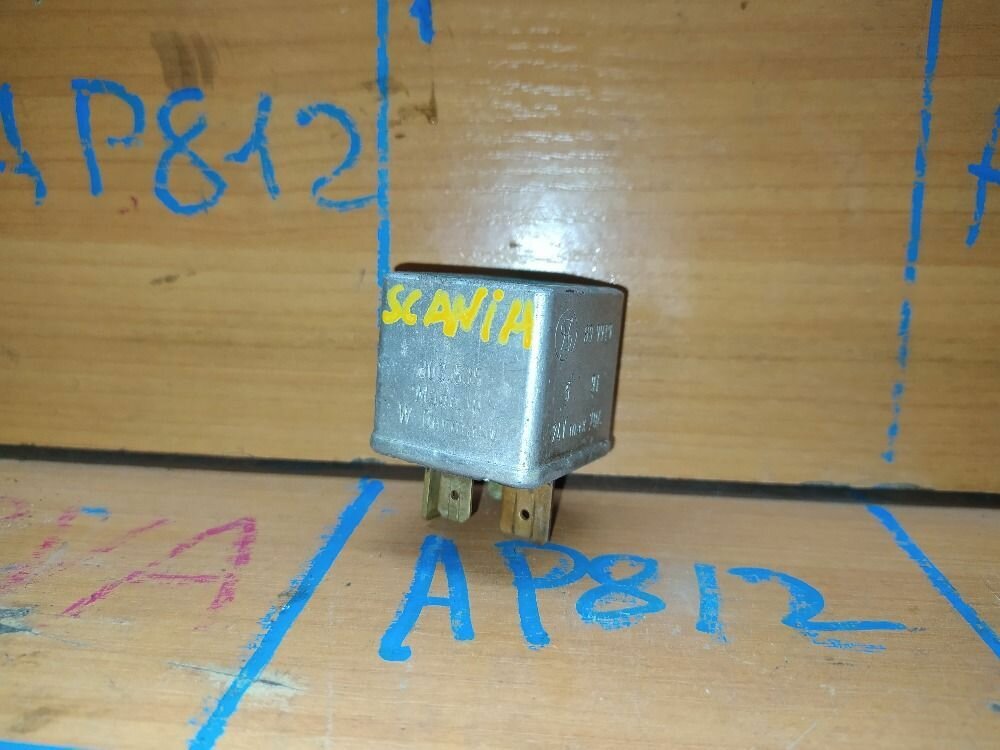 Реле 24V 4 контакта Scania Б/У с пробегом