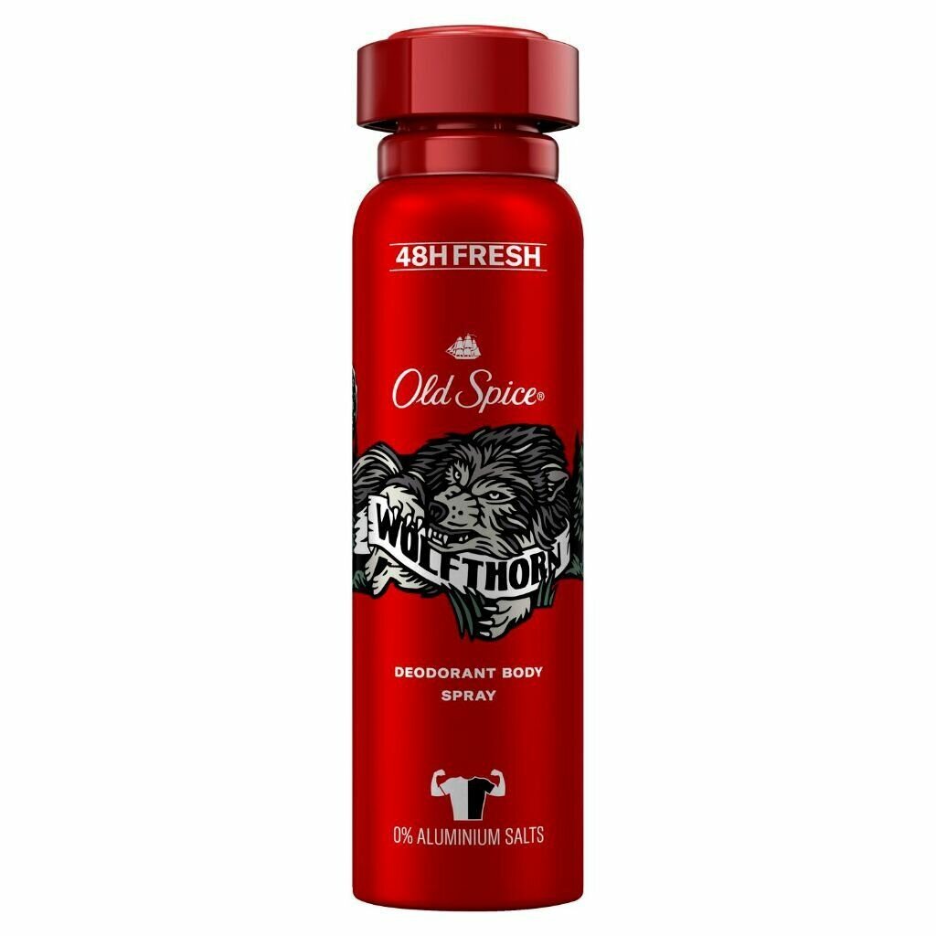 Дезодорант-спрей Old Spice Wolfthorn мужской, 150 мл