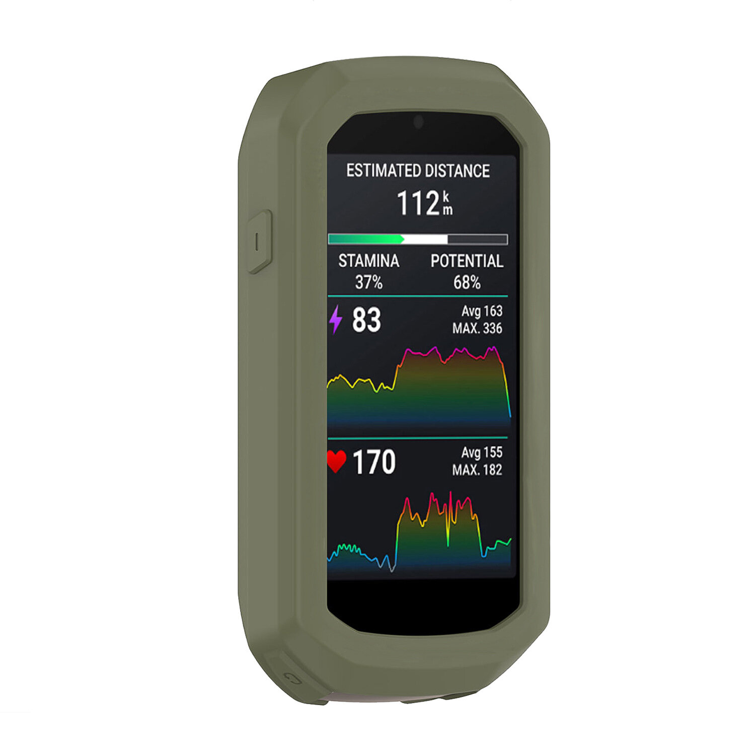 Защитный чехол для компьютера Garmin Edge 1050, цвет джунглевый зеленый, водонепроницаемый, для байкового GPS