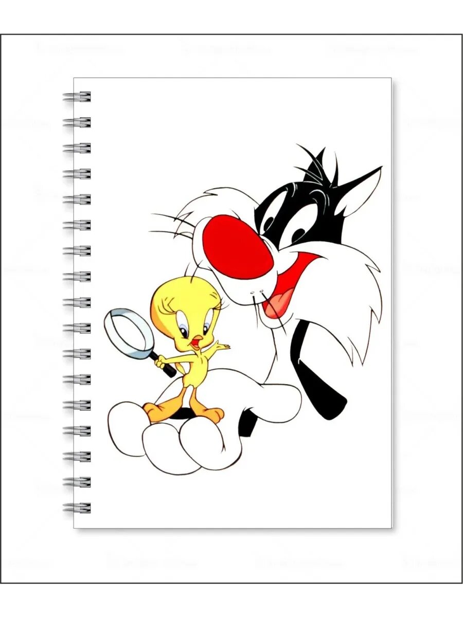 Тетрадь Looney Tunes - Безумные Мотивы