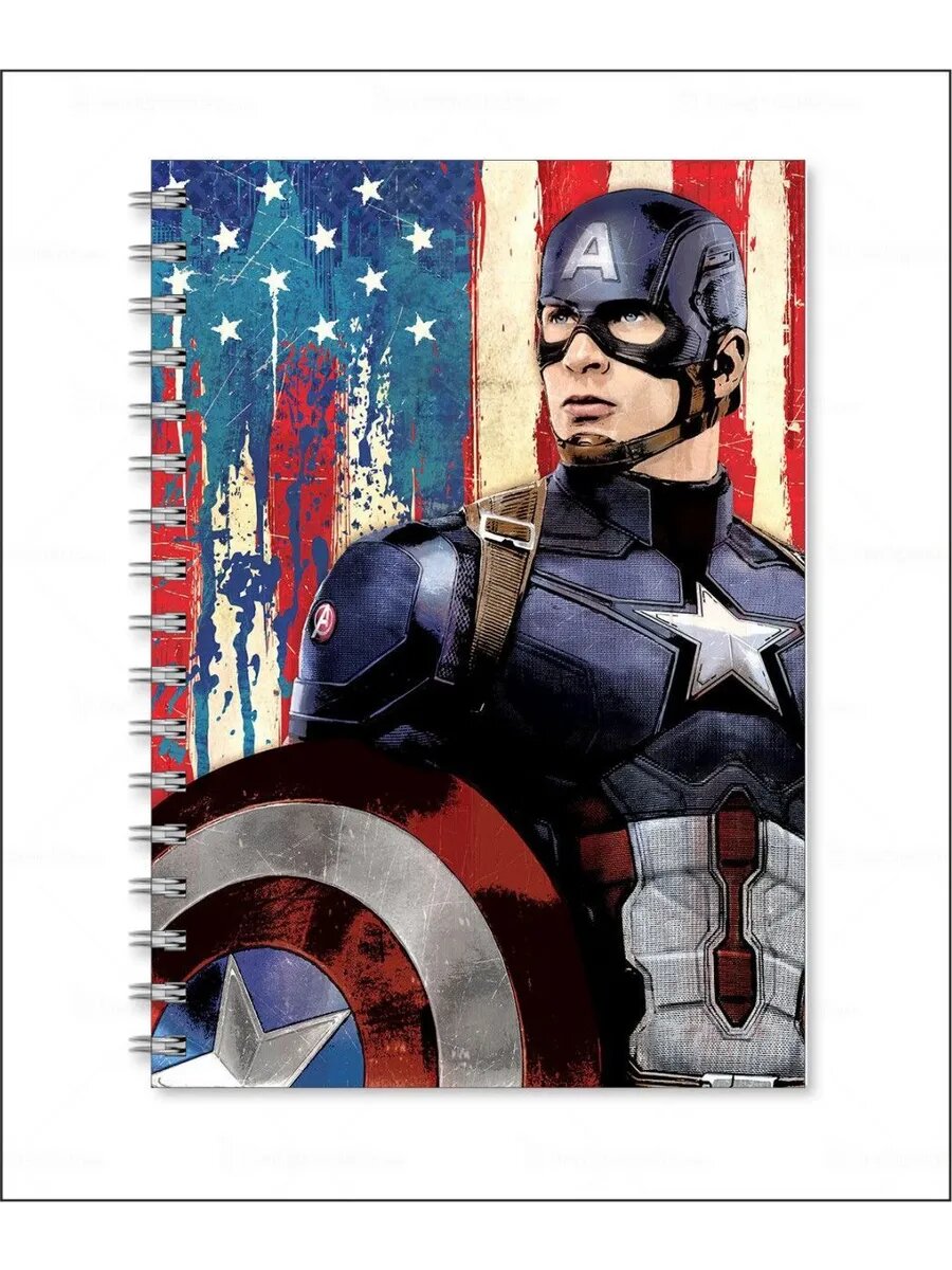 Тетрадь Капитан Америка - Captain America