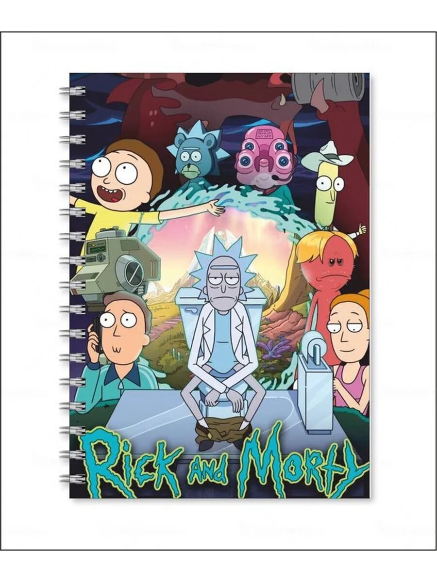 Тетрадь Рик и Морти - Rick and Morty