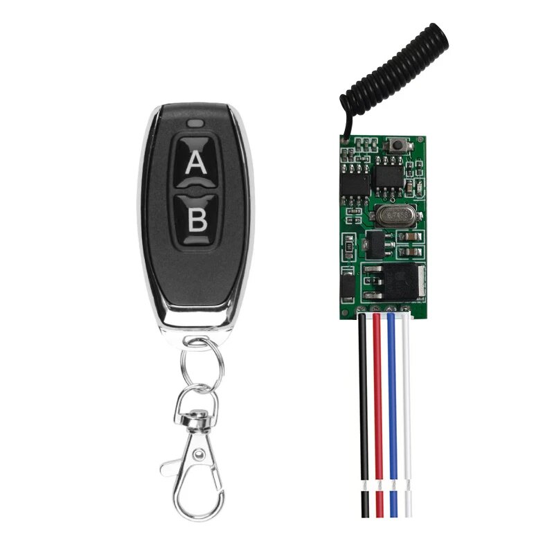 Беспроводной радиочастотный пульт дистанционного управления kebidumei 1 receiver 1 remote