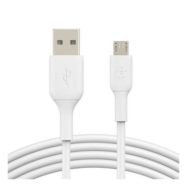 Кабель Belkin BoostCharge USB-A - Micro-USB 1 м (CAB005bt1MWH) White