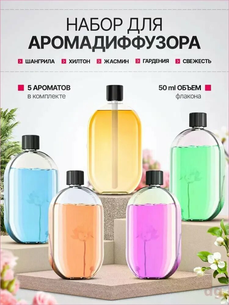 Zerty Аромадиффузор ультразвуковой аромат_filter-aroma, фиолетовый, коричнево-красный