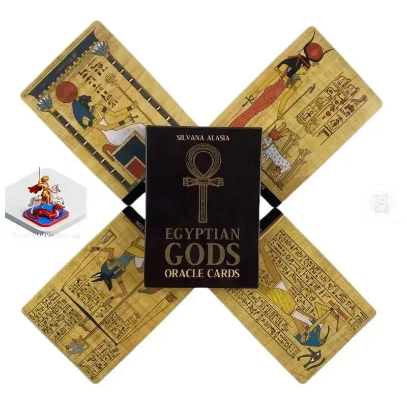 Карты таро Оракул египетских богов/Egyptian Gods Oracle Tarot Cards