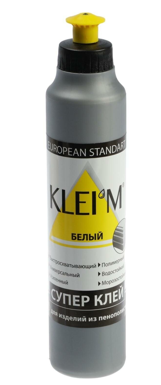 Суперклей белый Master Klein Kleim универсальный водо-морозостойкий 0,3л.