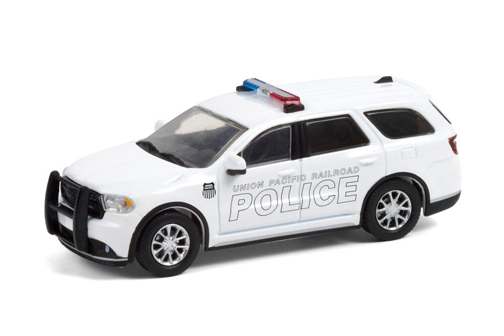 Модель коллекционная GREENLIGHT Dodge durango union pacific railroad police 2018 (длина модели 6-10 см)
