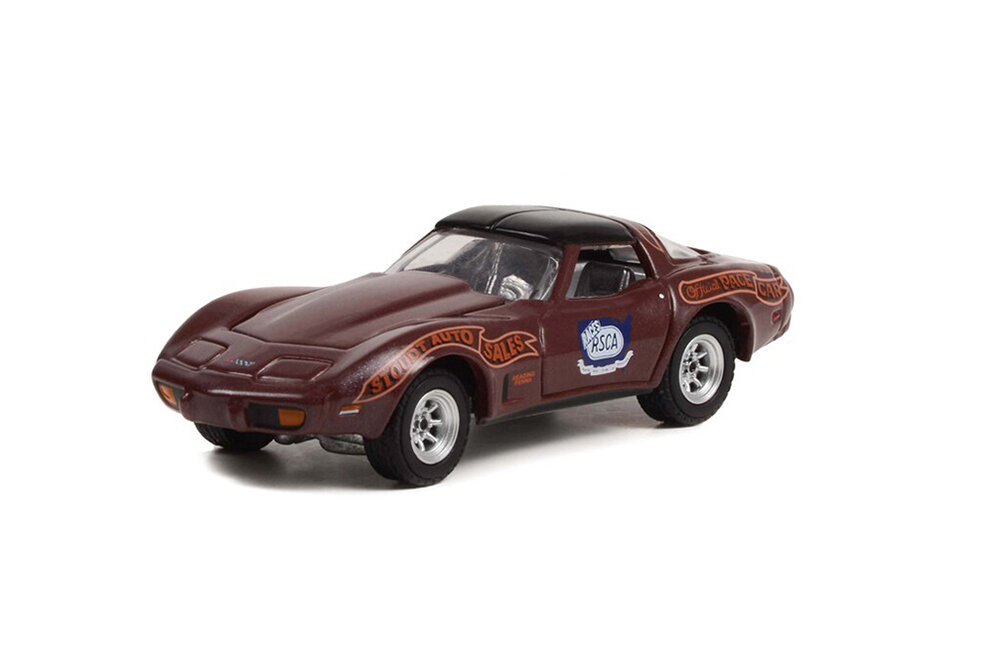 Модель коллекционная Chevrolet corvette nazareth national motor speedway official pace car 1982 (длина модели 6-10 см)