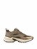 Кроссовки CALVIN KLEIN Runner, размер 42, коричневый/серый/оранжевый