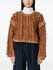 Свитер muller of yoshiokubo Fuzzy ribbed-trim sweater, размер OneSize, , коричне...