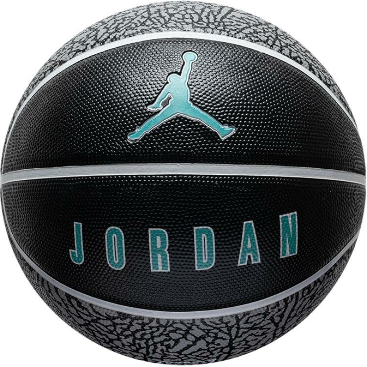 Мяч баскетбольный унисекс Jordan Rubber Black, размер 7