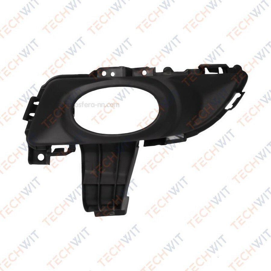 TECHWIT BD003MZD017TW Накладка фары противотуманной Лев. Mazda M3 2003-2008