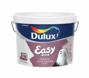 Краска интерьерная Dulux Easy для обоев, база BC, 5 л