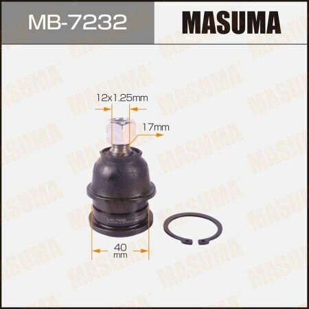 MB-7232 Опора шаровая MITSUBISHI перед. ниж.