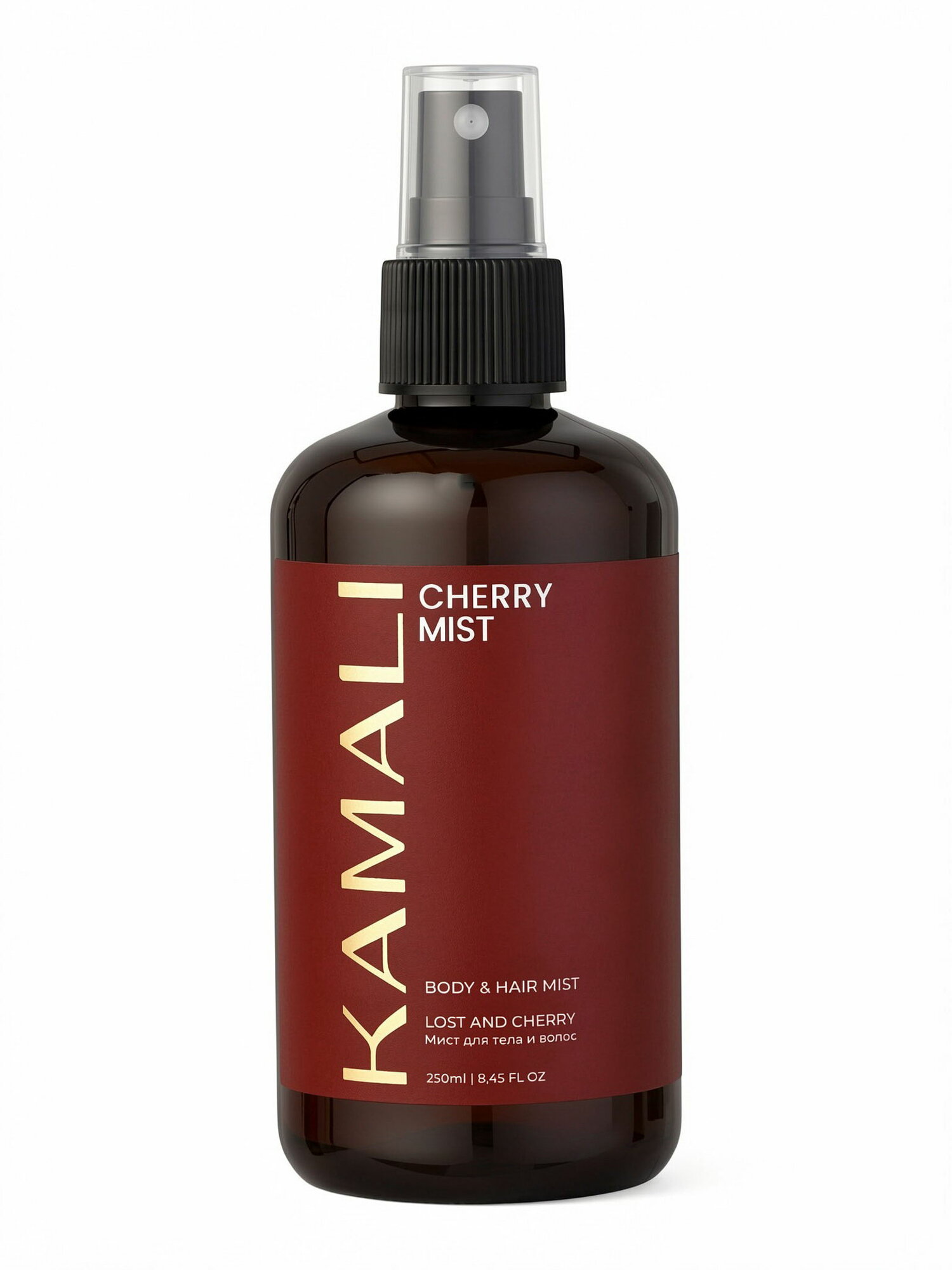 Парфюмированный мист для тела и волос CHERRY, 250 мл, область применения: для волос