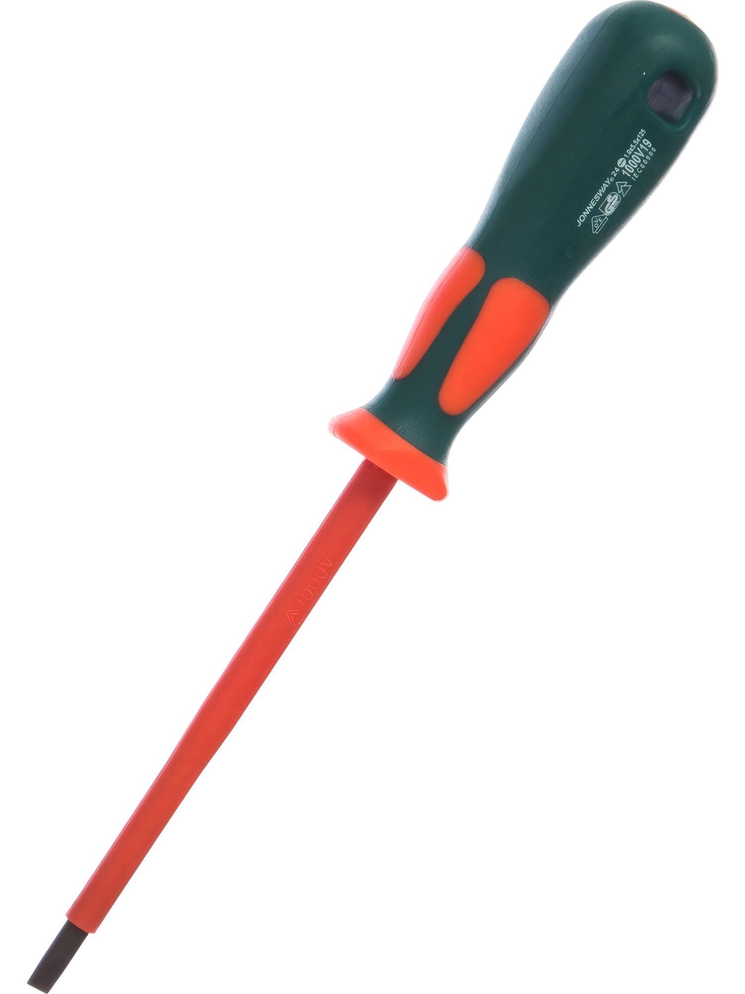 Отвертка шлицевая диэлектрическая SL 5,5х125 мм JONNESWAY DV13S5125 (D19S5125)