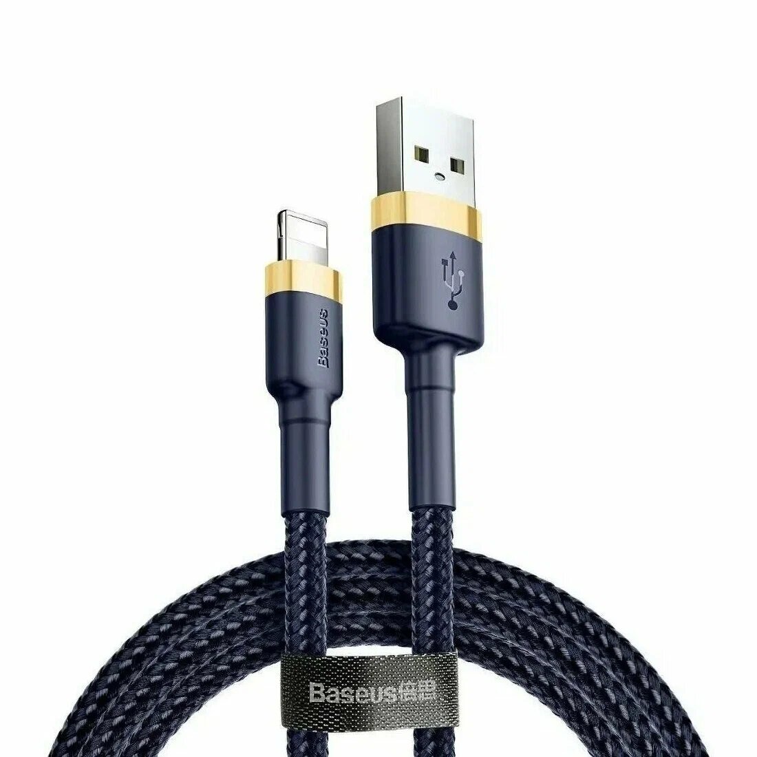 Кабель USB to Lightning Baseus Cafule Cable 1.5A, 2 метра, синий/красный (CALKLF-CV3)
