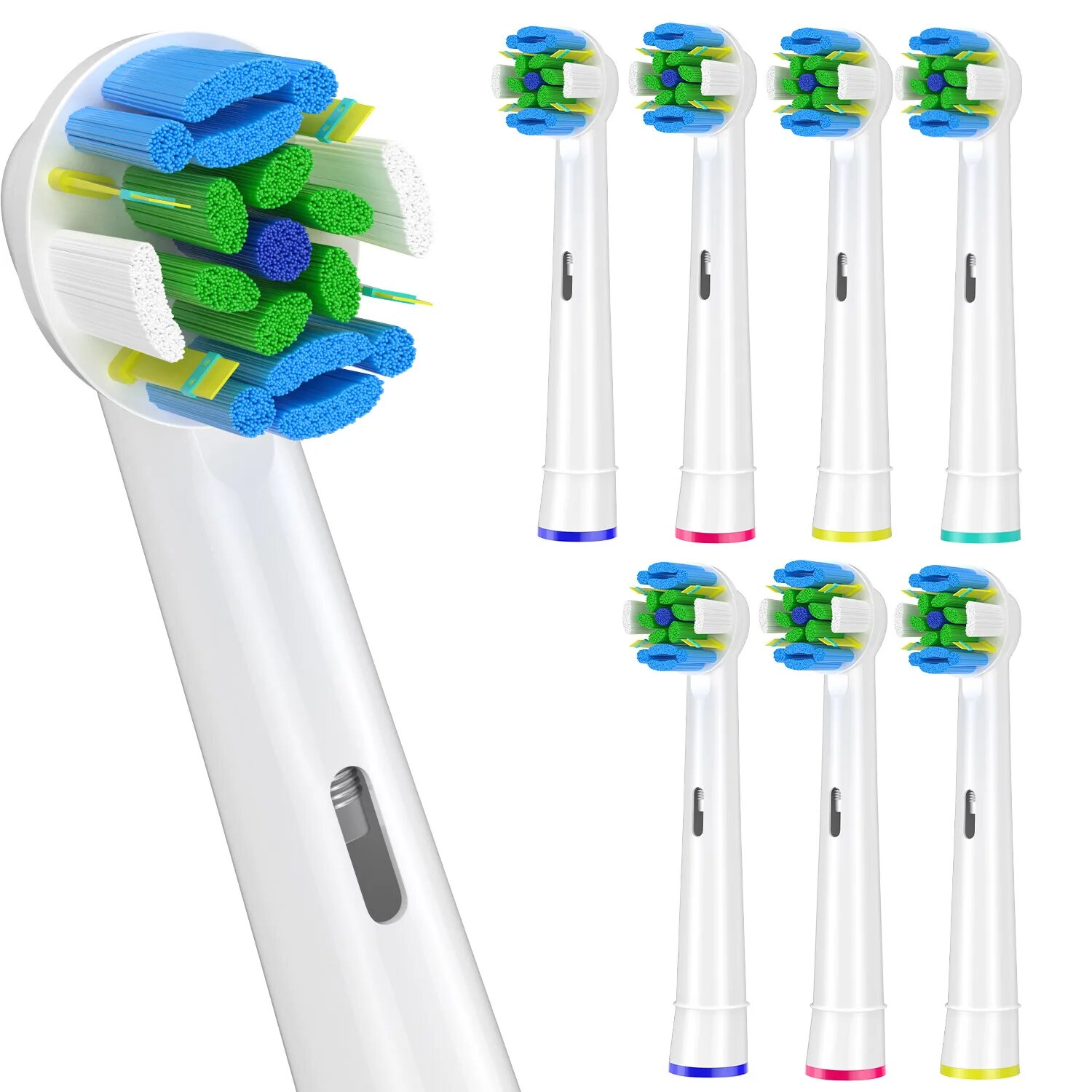 Насадки для зубных щеток Oral-B Braun 4 шт. 8pcs White