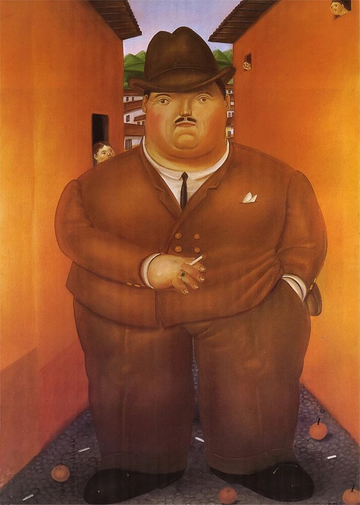 Печать на холсте "Мона Лиза" в стиле Ботеризмо PF2162, 20x30cm No Frame
