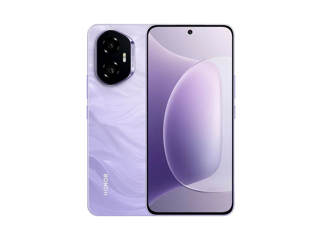 Honor Смартфон 300 Snapdragon 7 3-го поколения 16/512 ГБ, поддержка Google\ Русский ，Фиолетовый
