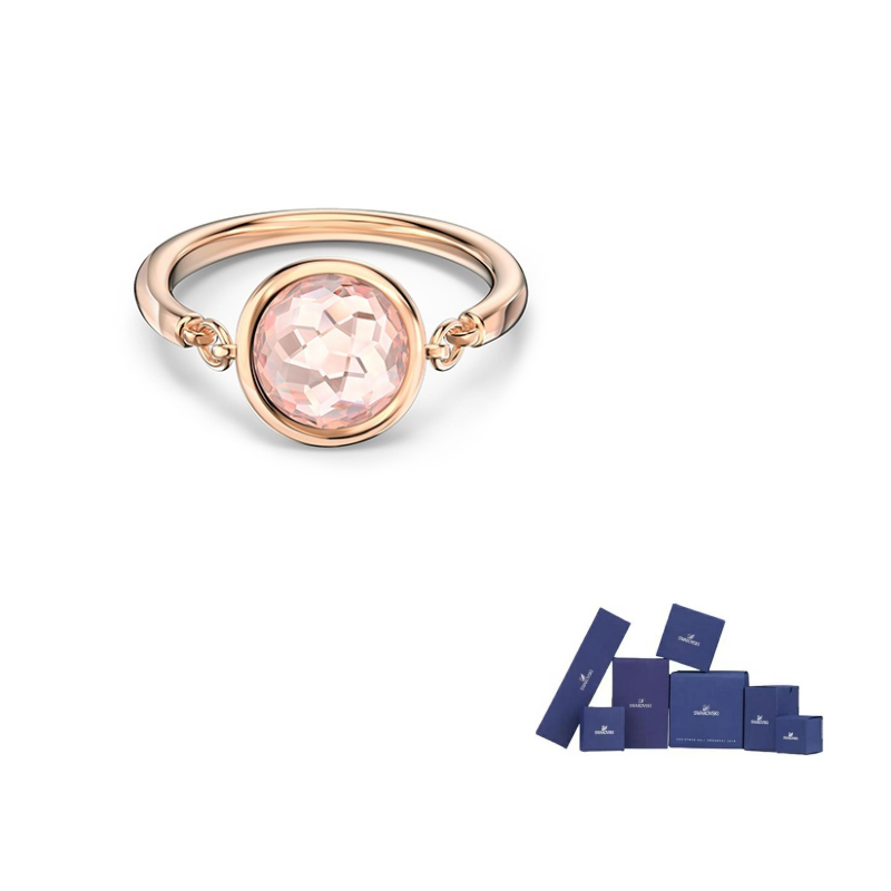 Кольцо обручальное, кристаллы Swarovski