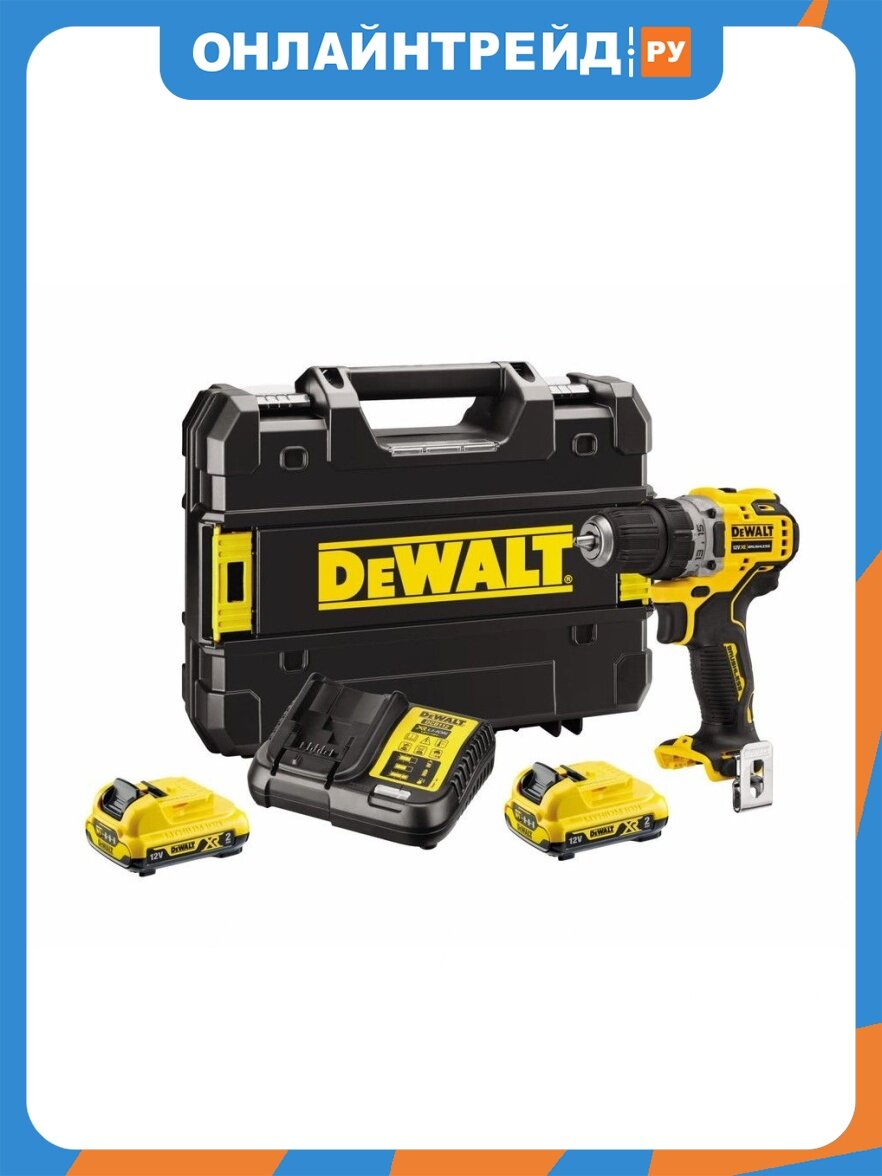 Дрель-шуруповерт аккумуляторная Dewalt DCD701D2