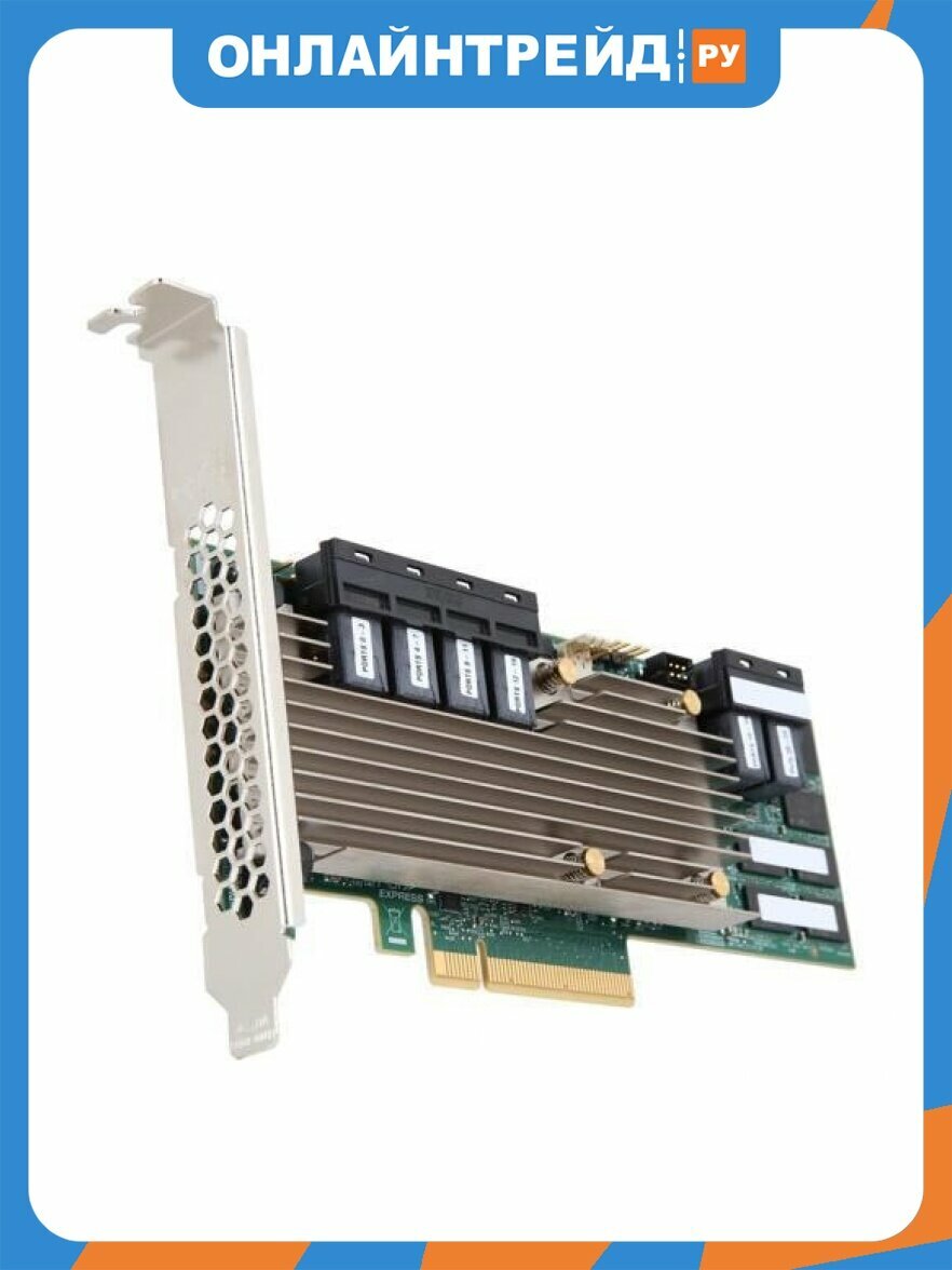 Контроллер Broadcom MegaRAID SAS9361-24I 12Gb/s SAS/SATA, 24port, x8 PCIe Gen 3.0, 4GB Cache, 6xSFF-8643 (05-50022-00)