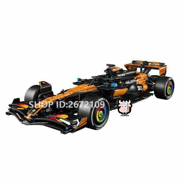 Конструктор McLaren MCL139 (1675 деталей) новый стиль 2026 года/гоночный автомобиль Формулы-1 для коллекционеров