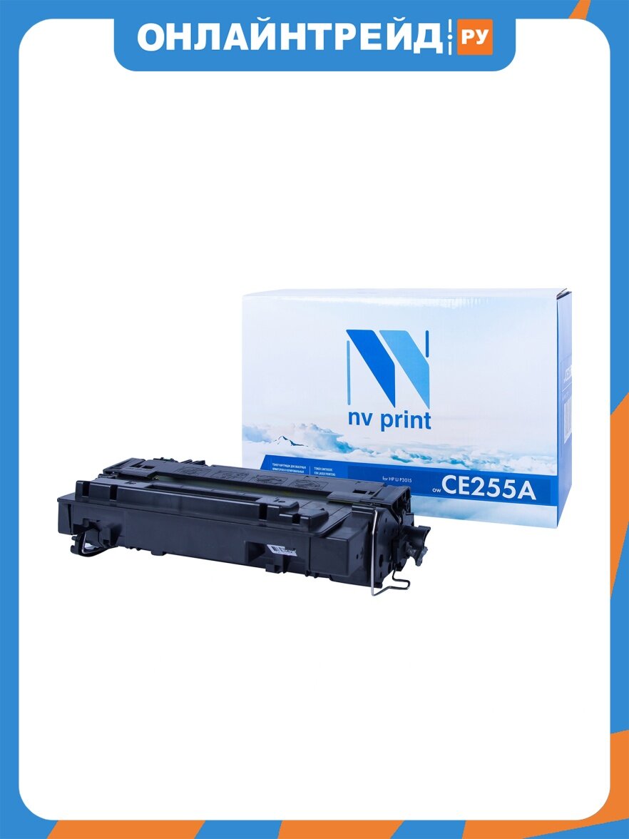 Тонер-картридж NV Print CE255A для Нewlett-Packard LJ P3015 (6000k)