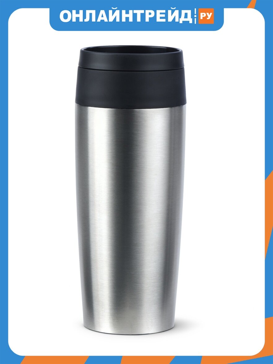 Термокружка Tefal Travel Mug Classic 0.36 л, нержавеющая сталь (N2020110)