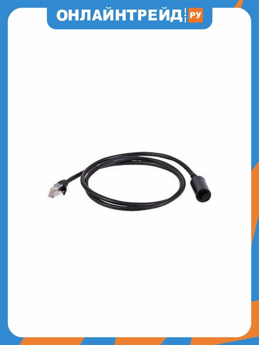 Удлинитель патч-корда Lanmaster UTP кат.5E, розетка RJ45 - вилка RJ-45, 10 м, черный LAN-PCEXT/U5E-10-BK