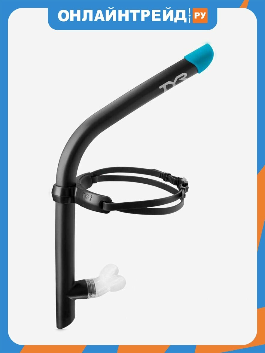 Трубка Tyr Ultralite Snorkel 2.0 (O/S, 001 Черный)