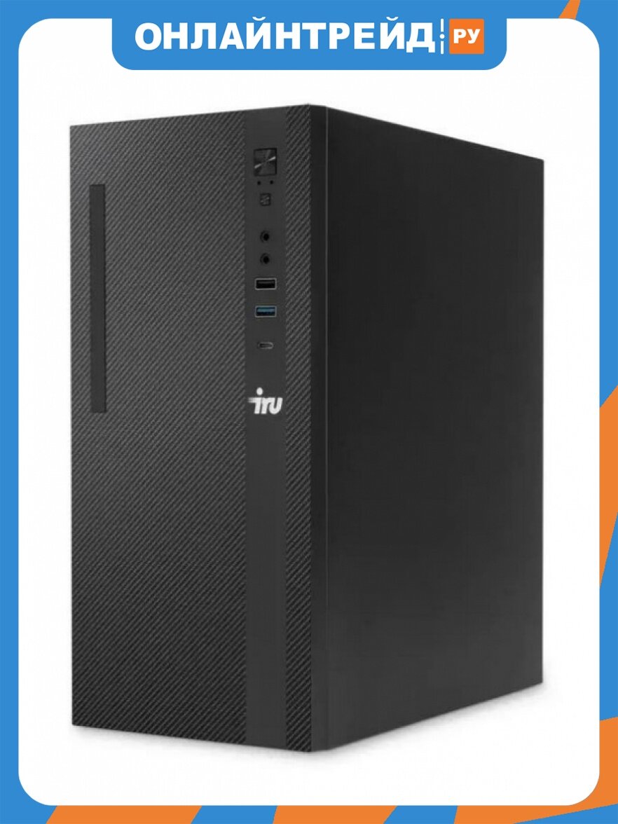 Компьютер Iru 310SC MT (Core i3-12100 3.3 ГГц, 16 Гб, SSD 512 Гб, Intel UHD Graphics 730, Win11Pro) (2140095)