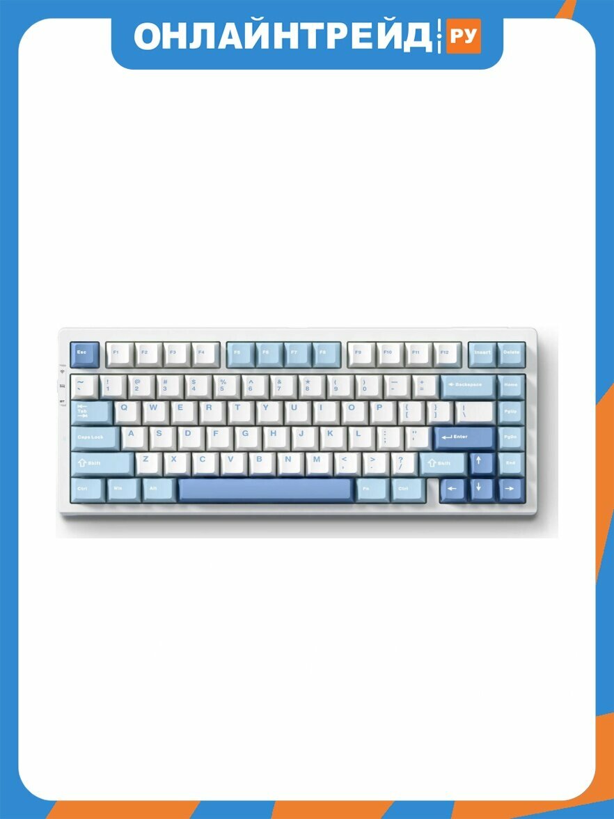 Клавиатура Mchose G75 Pro беспроводная, Blue, переключатели Cabbage Tofu Switch V3
