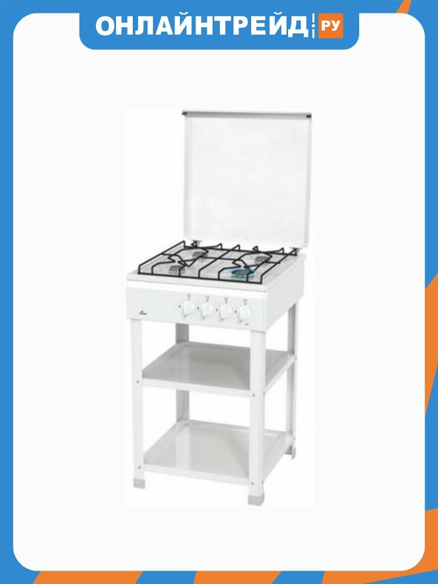 Плита газовая Flama AVG 1401 W (без духовки)