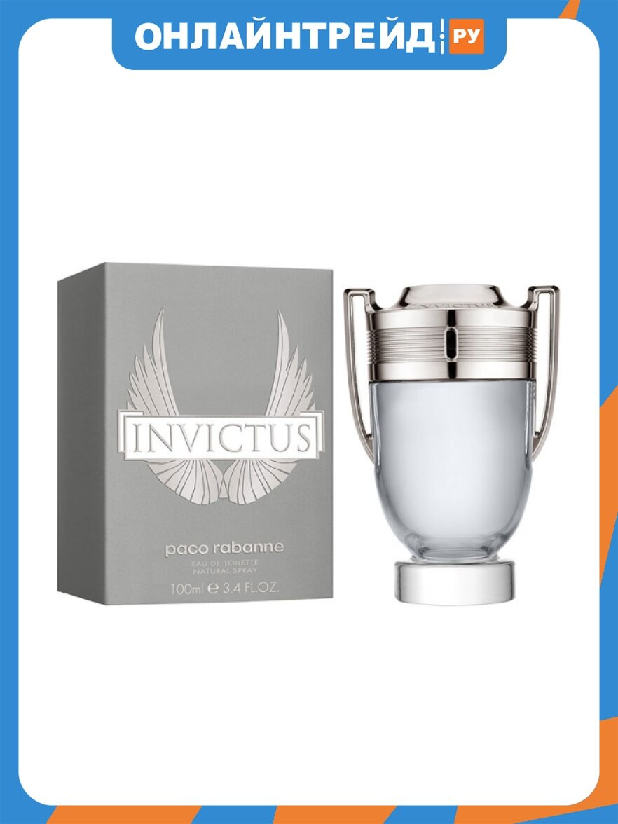 Мужская туалетная вода Paco Rabanne Invictus, 100 мл