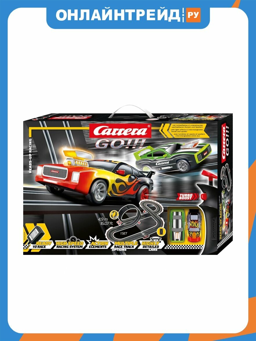 Автотрек Carrera GO Chase 'n Race, 20062577