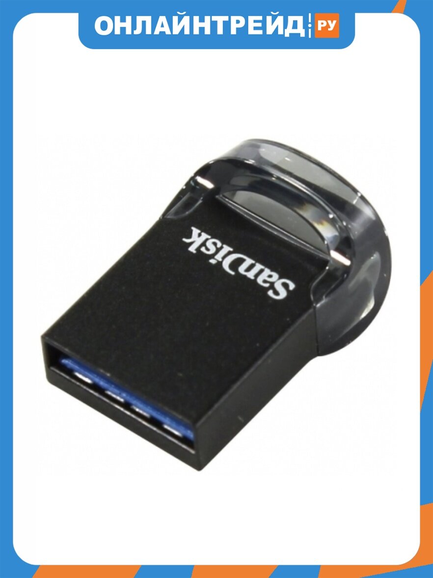 USB флешка Sandisk 128Gb Ultra Fit USB 3.1 Gen 1 (150/30 Mb/s)